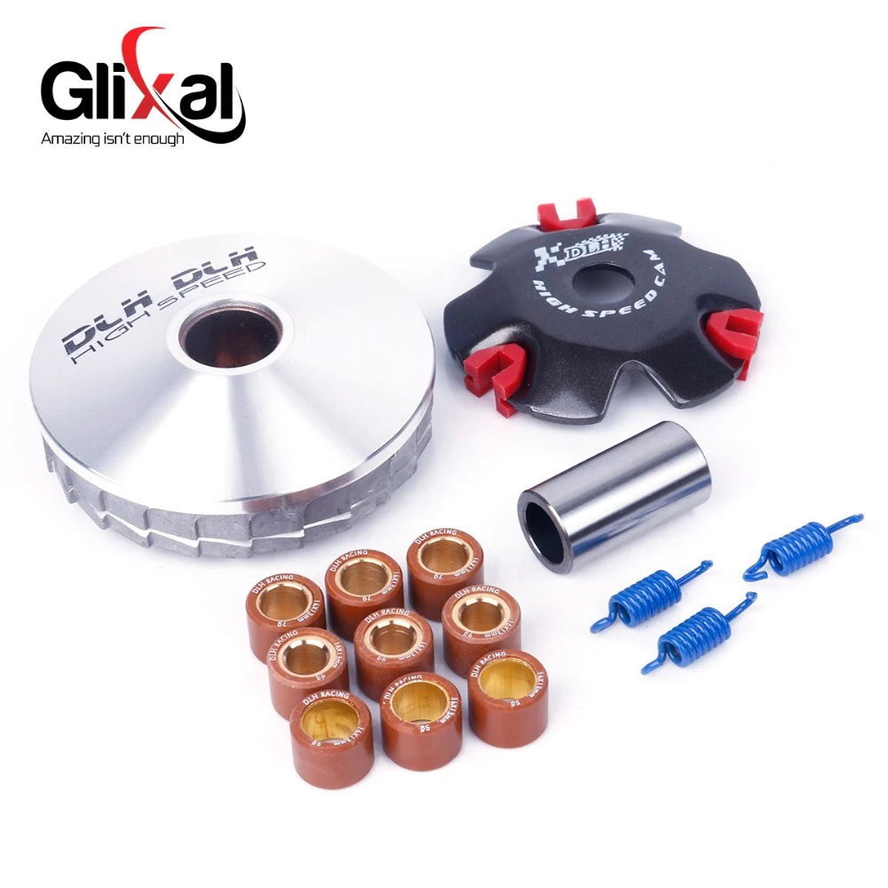 Dlh High Performance Variator Kit With Roller Weights Drive Pulley For ...