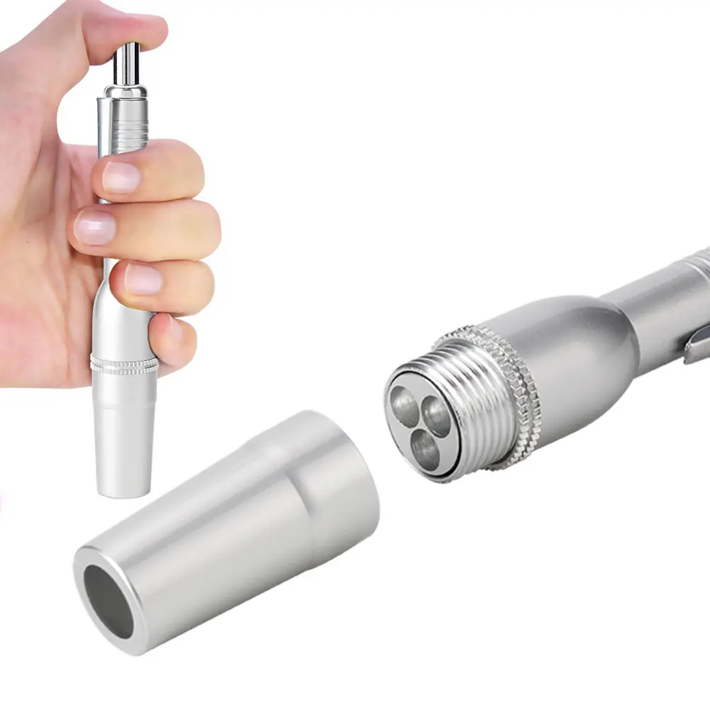 Silver-Three-needle-Blood-Lancing-Pen-Cupping-Acupuncture-Massage ...