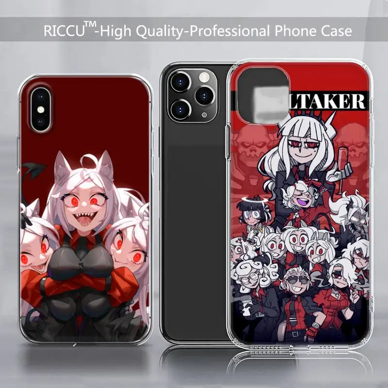 GAME-Girl-helltaker-Phone-Case-Transparent-for-iPhone-13-12-11-pro-Mini ...