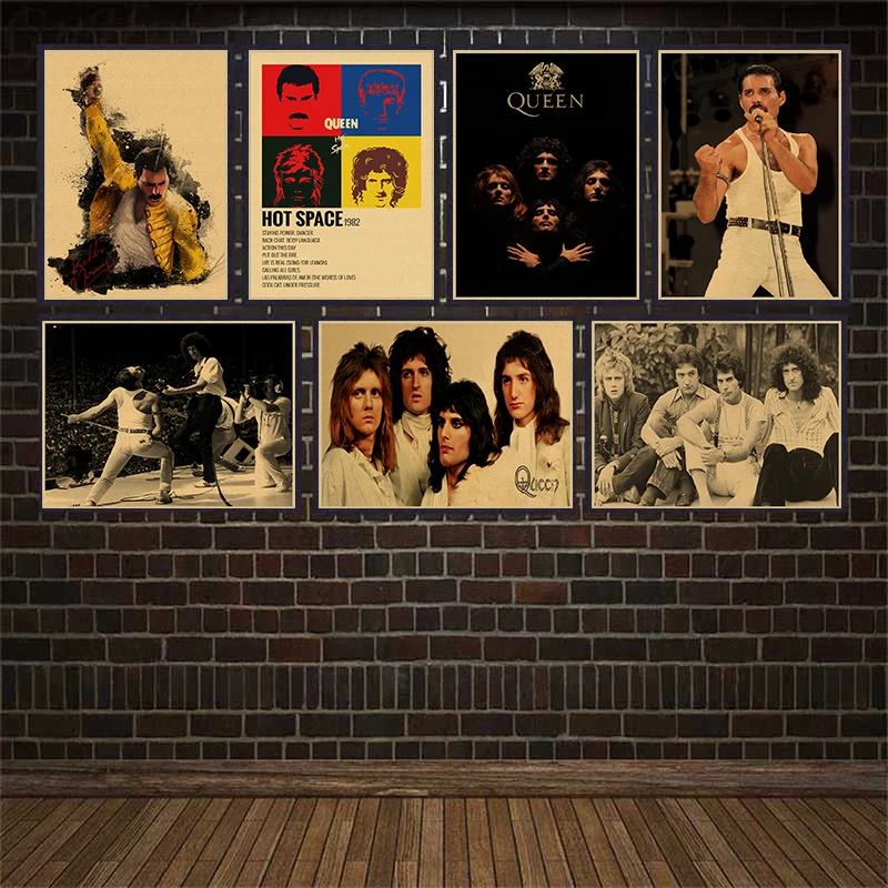 Queen Album Poster