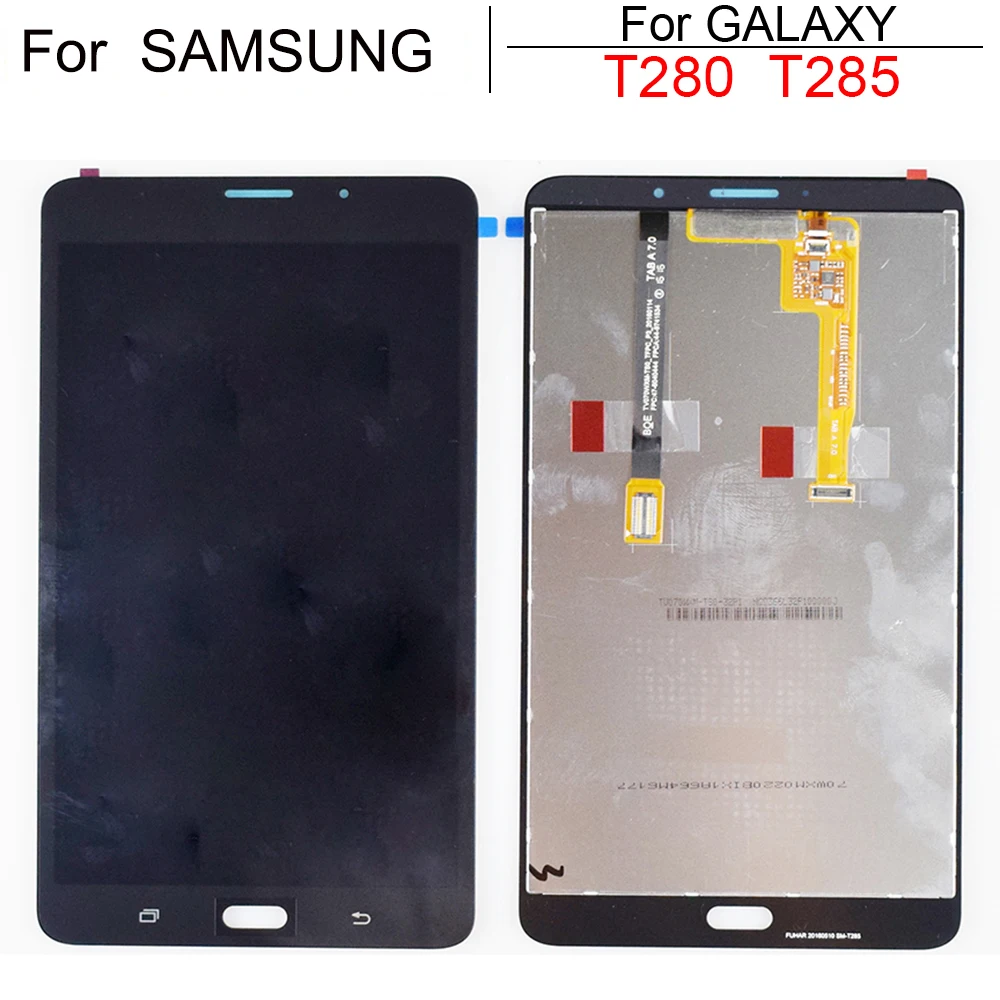 New 7'' for Samsung Galaxy Tab A 7.0 2016 SM-T280 SM-T285 T280 T285 LCD ...