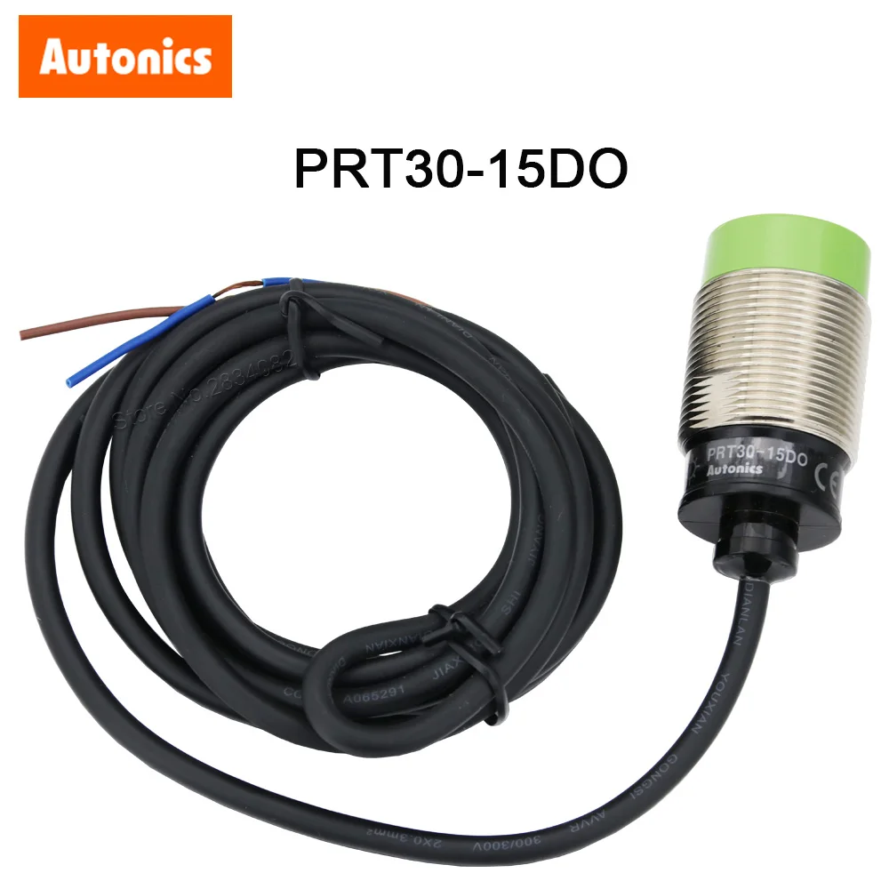 Autonics IP67 12 24VDC 15mm interruptor inductivo de proximidad PRT30 ...