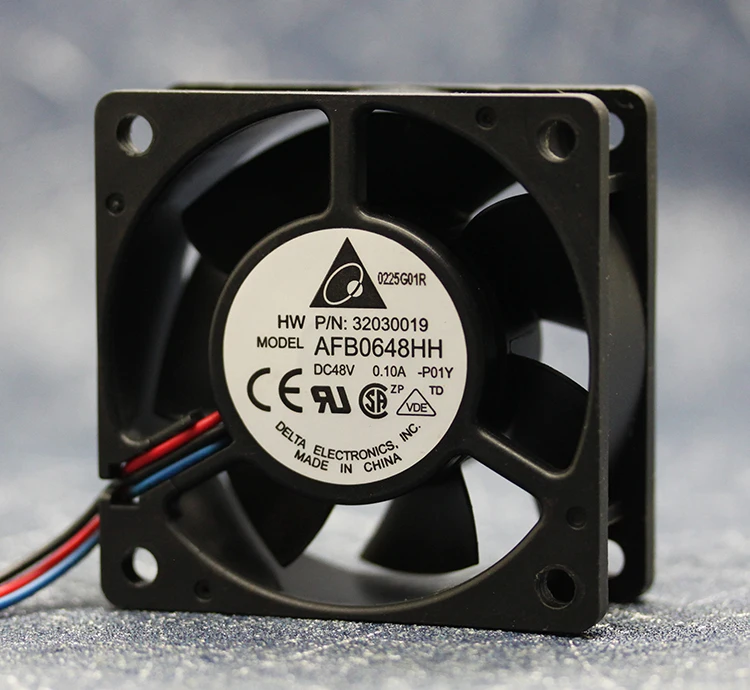 DC 48V 60mm Server fan AFB0648HH 6CM 60*60*25 mm 6025 0.12A Inverter ...