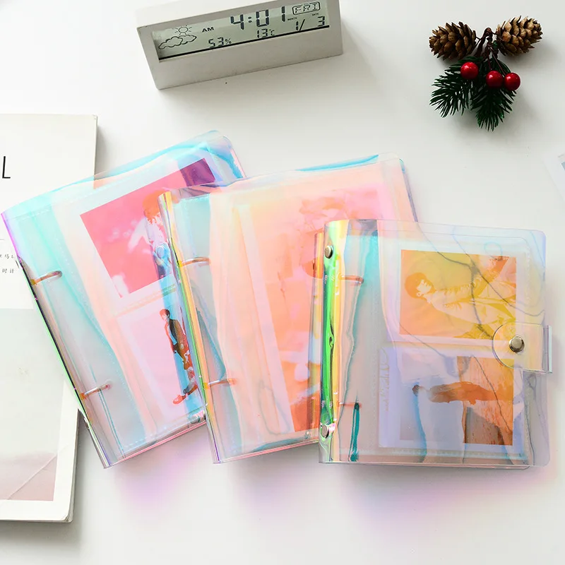 3x4 pouces-Album Photo pour Instax Mini Film Laser Transparent ...