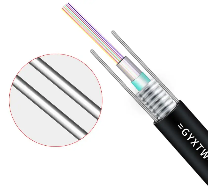 2000M/rull GYXTW-4B1 4Cores 9/125 Single Mode Outdoor Armoured GYXTW ...