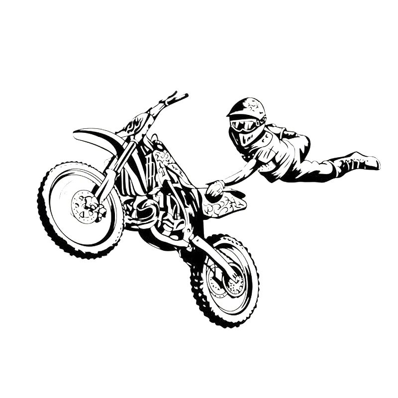 Motocross Freestyle Drawings
