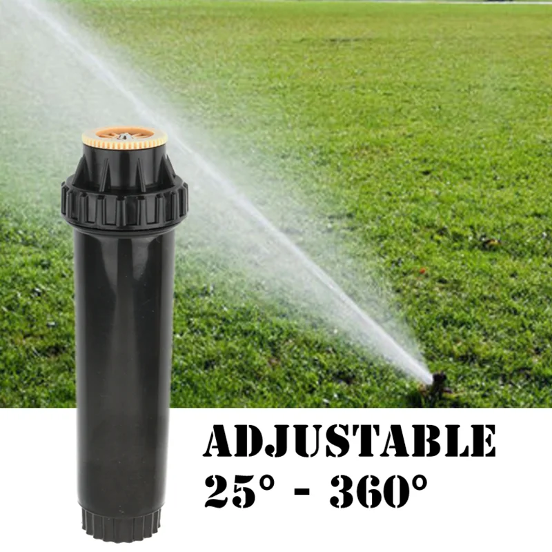 10pcs Adjustable 25-360 Degrees Pop-up Sprinklers 1/2 inch thread Lawn ...
