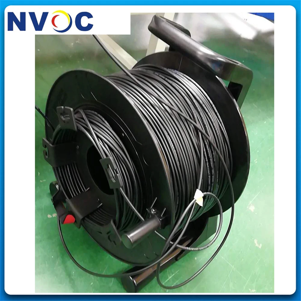 2Core-SM-G657A1-4-0mm-100-150-200M-LC-UPC-LC-UPC-Armored-Duplex-Fiber ...