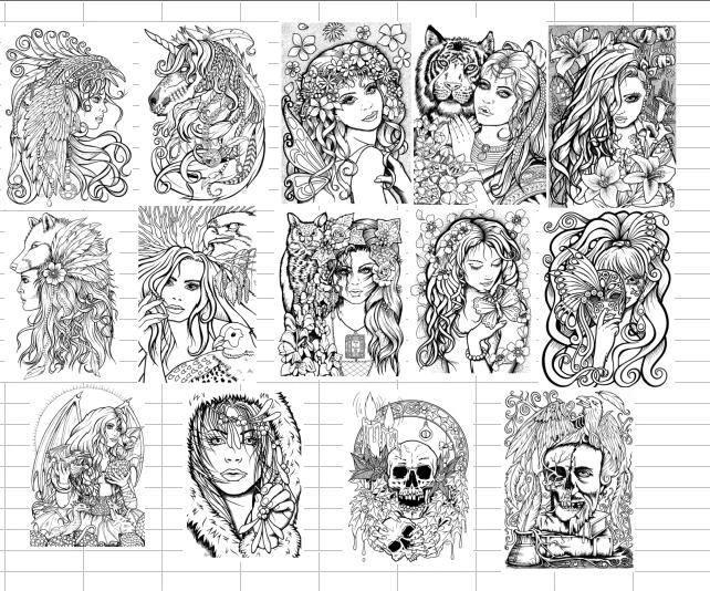 Cartoon girl Transparent Clear Silicone Stamp/Seal for DIY scrapbook ...