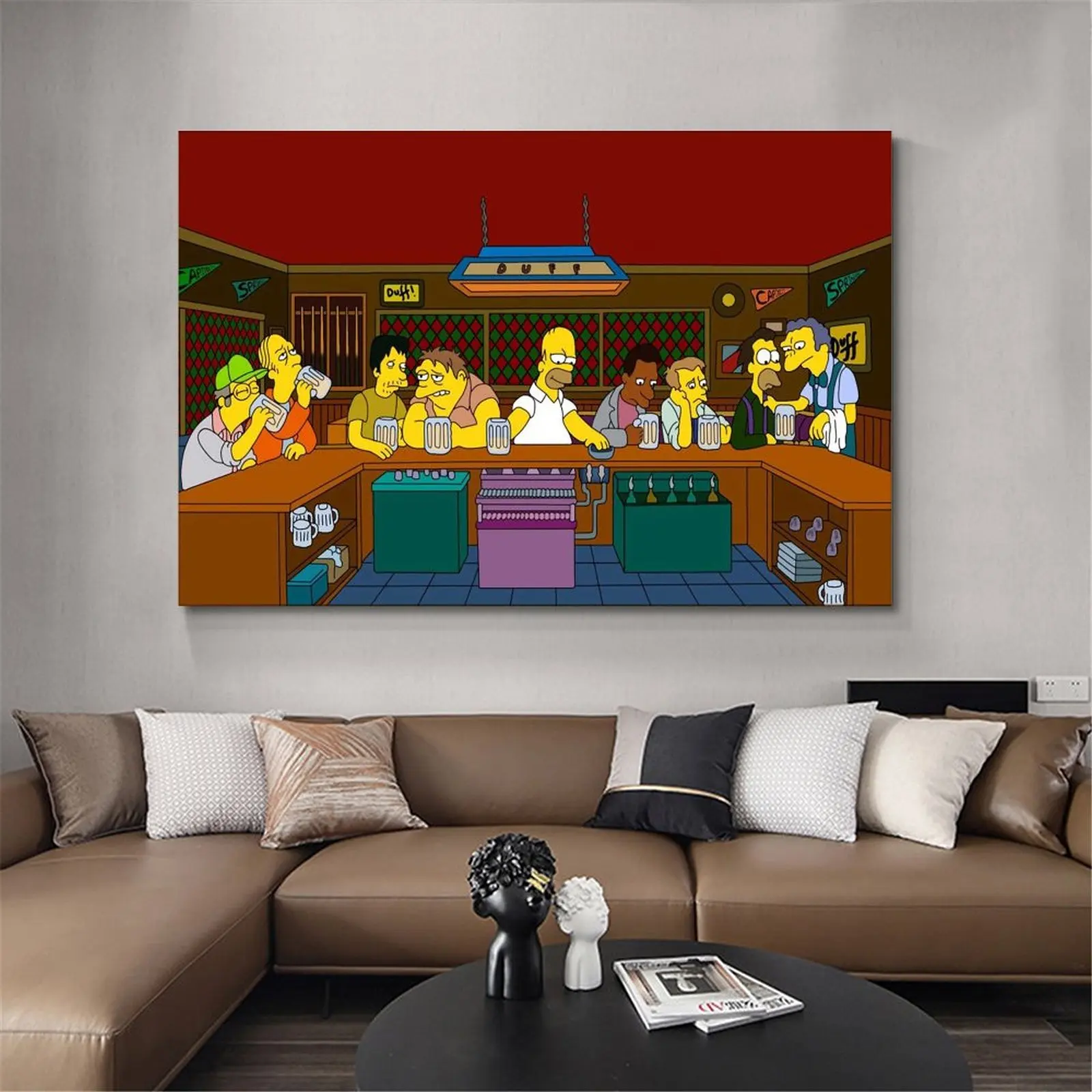 The Last Supper Simpsons