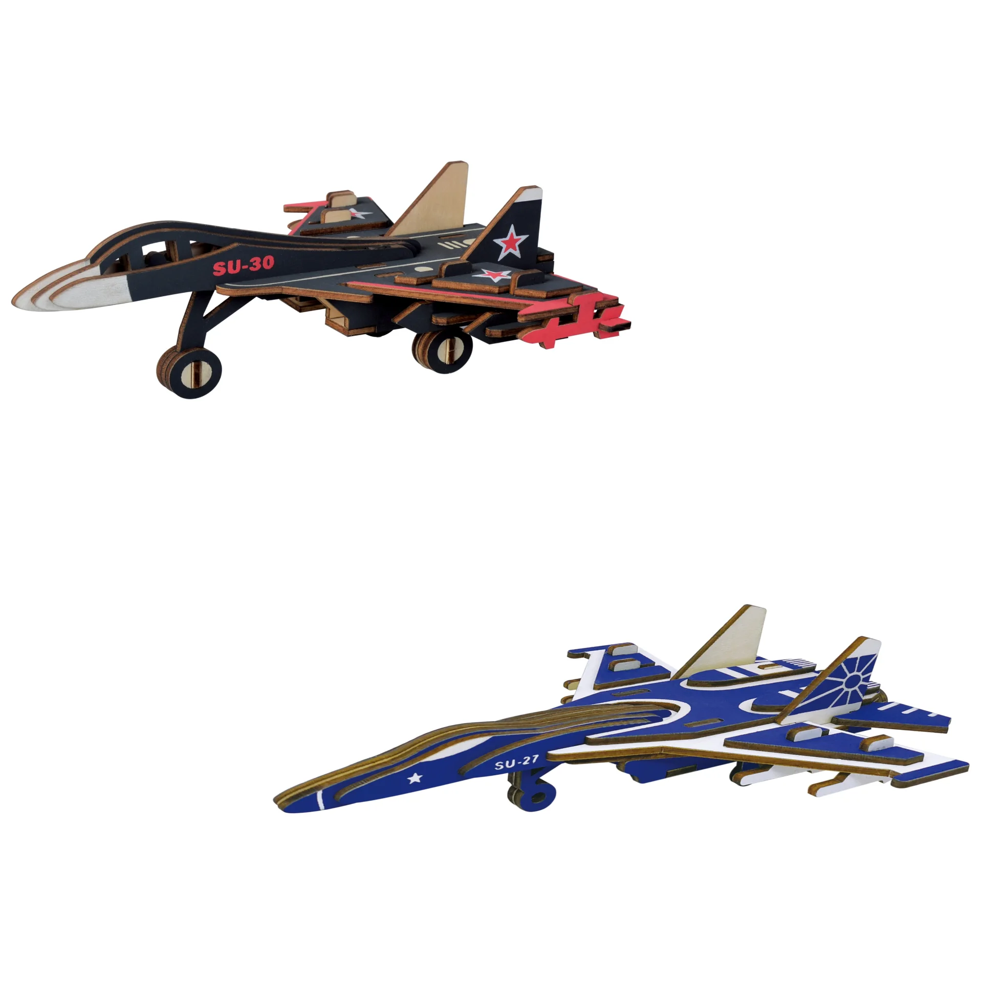 Assembly-Kit-DIY-3D-Wooden-Toys-Plane-Model-Puzzle-Mini-Wooden-Models ...