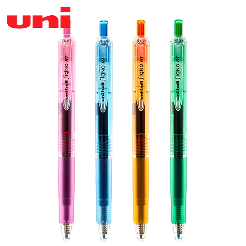 1pcs Japan Uni Gel Pen Umn-105c Press Black Pen 0.5mm Translucent Pen ...