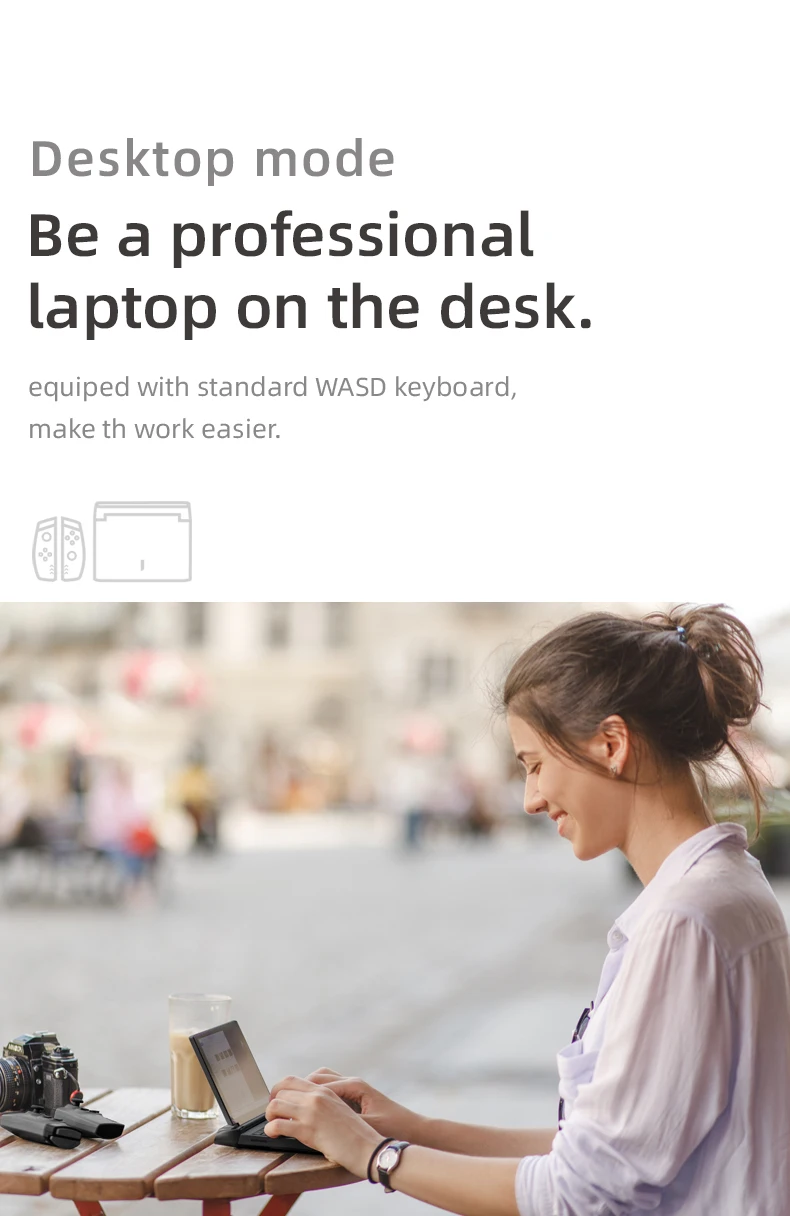 OneGx1 Pro Gaming Laptop One GX Pocket Mini PC 7'' Win10 i7-1060G7 16GB ...