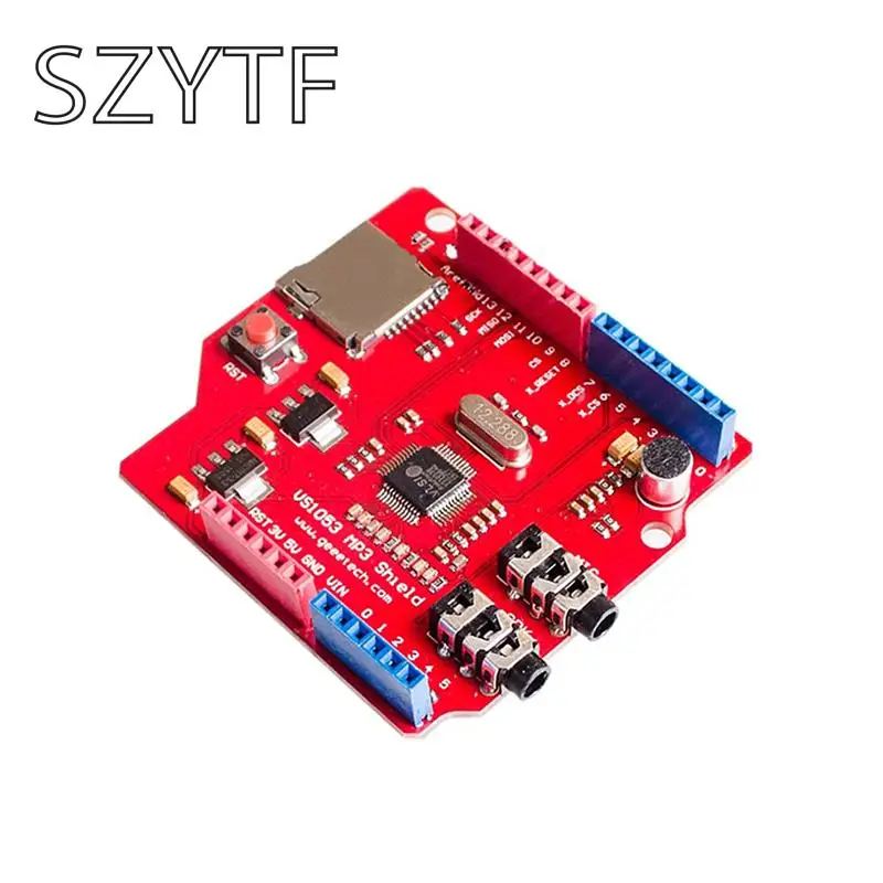 Vs1053 Vs1053b Stereo Audio Mp3 Player Shield Record Decode Development ...