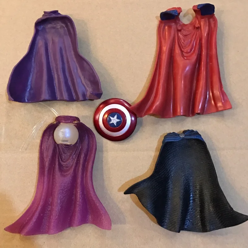 Marvel-Superhero-Cloak-Captain-Military-Action-Figures-Shield-Mystery ...