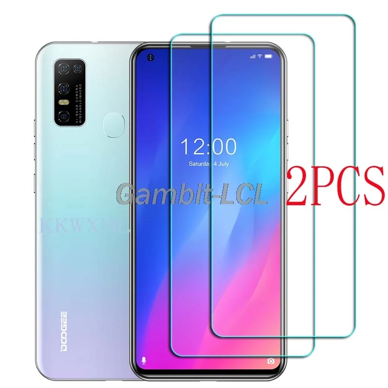 Para Doogee N30 6,55 "Vidrio Templado Protector para Doogee N30 ...