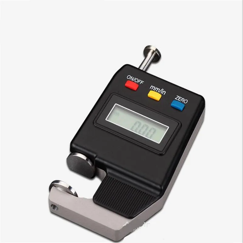 Portable electronic thickness measuring digital card gauge for ...
