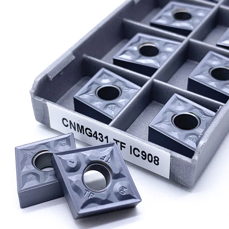 CNMG120404 CNMG120408 TF IC907 IC908 High Quality Lathe Cutter Grooving ...