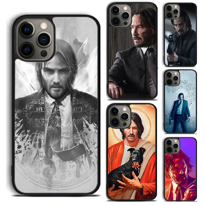 Keanu Reeves Saint John Wick Phone Case Cover For Iphone 14 5 6 7 8 ...