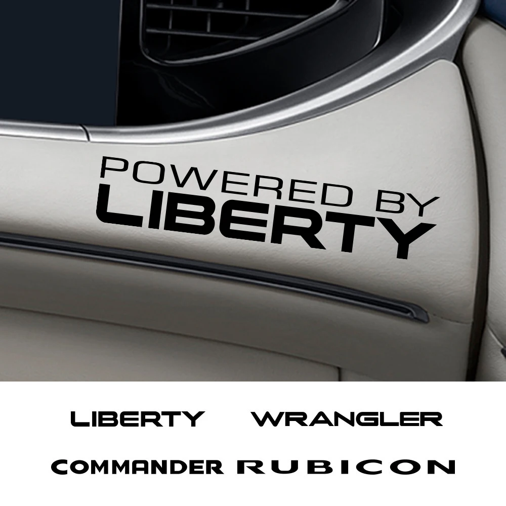 2PCS-Car-Dashboard-Stickers-For-Jeep-Cherokee-Commander-Compass-Liberty ...