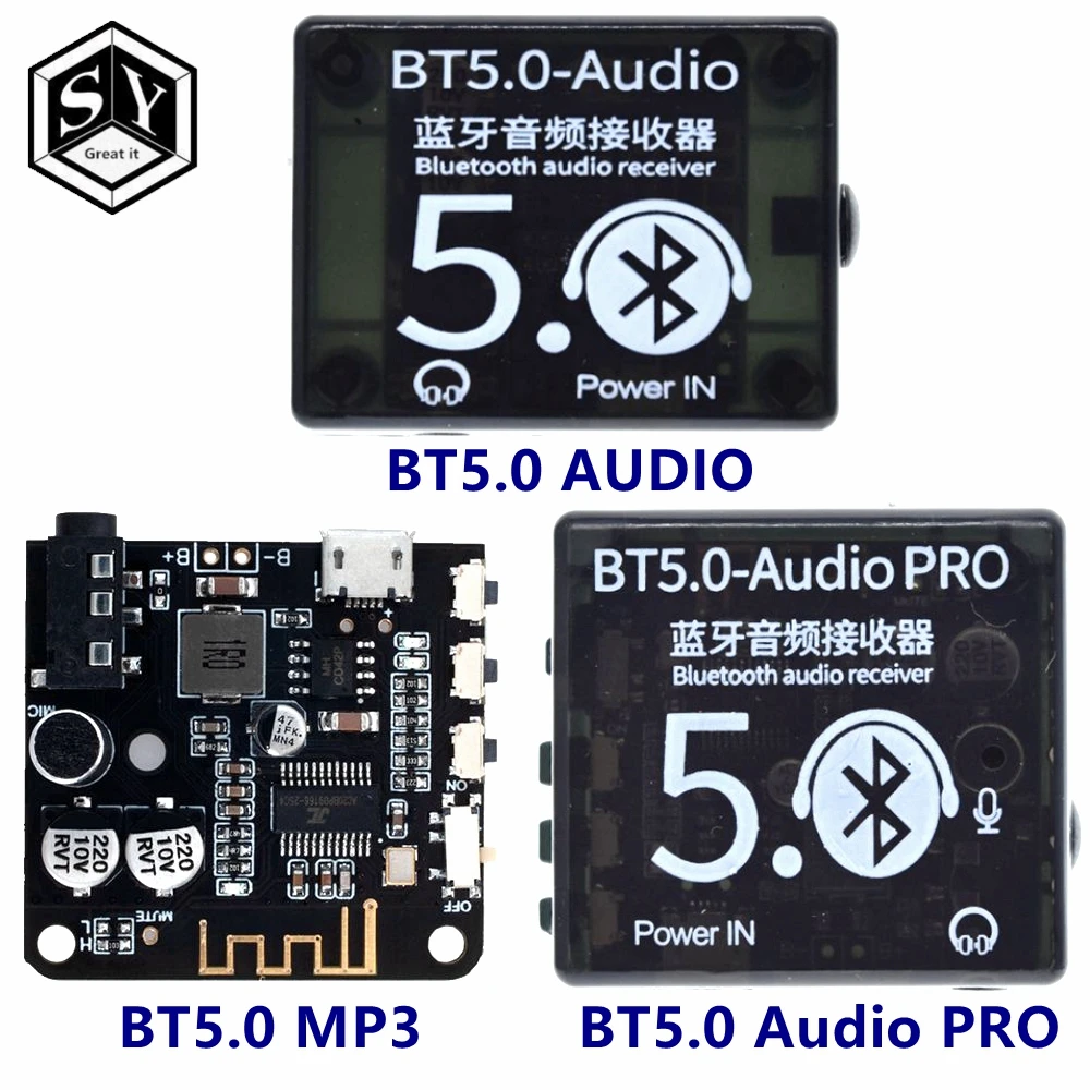 Mini Bluetooth 5.0 Decoder Board Audio Receiver BT5.0 PRO MP3 Lossless ...