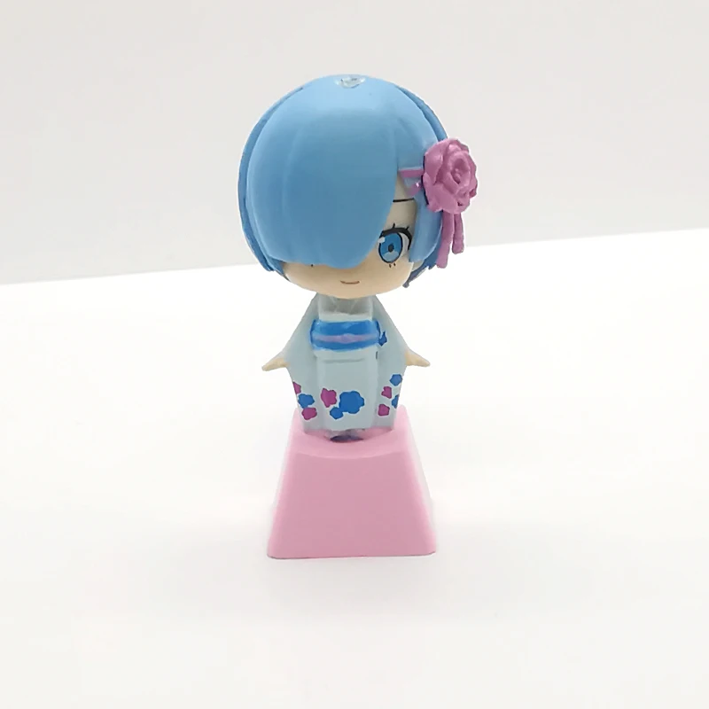 3D DIY Key Cap Rem/Ram/Beatrice/Emilia/Felix Argyle Mechanical Keyboard ...