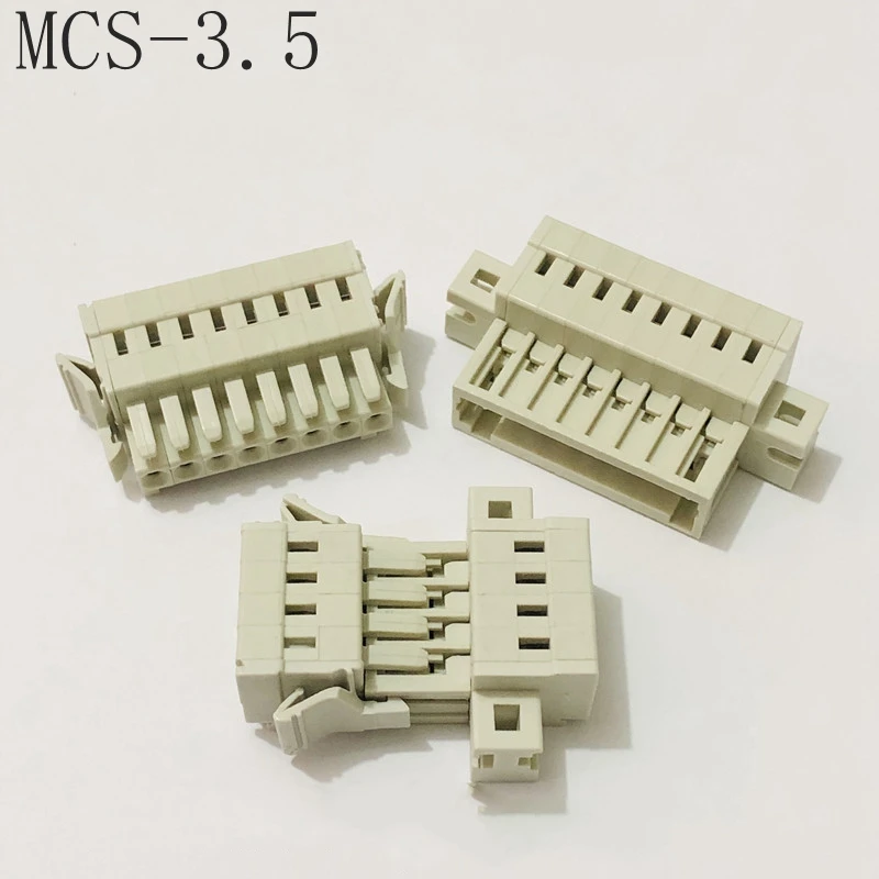 1set Mcs Connector 3.5mm Small Spacing Spring Type Terminal Multi ...