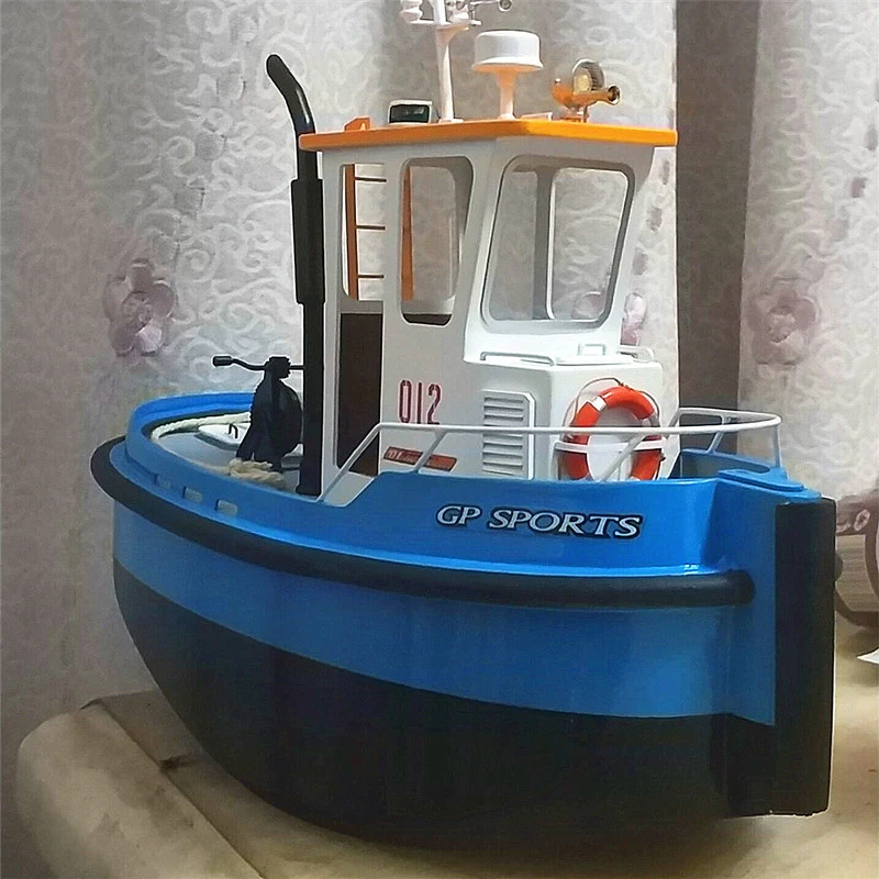 Q1plus-Tugboat-Model-Set-Q-Egg-Boat-Rescue-Boat-Simulation-Sailing-Ship ...