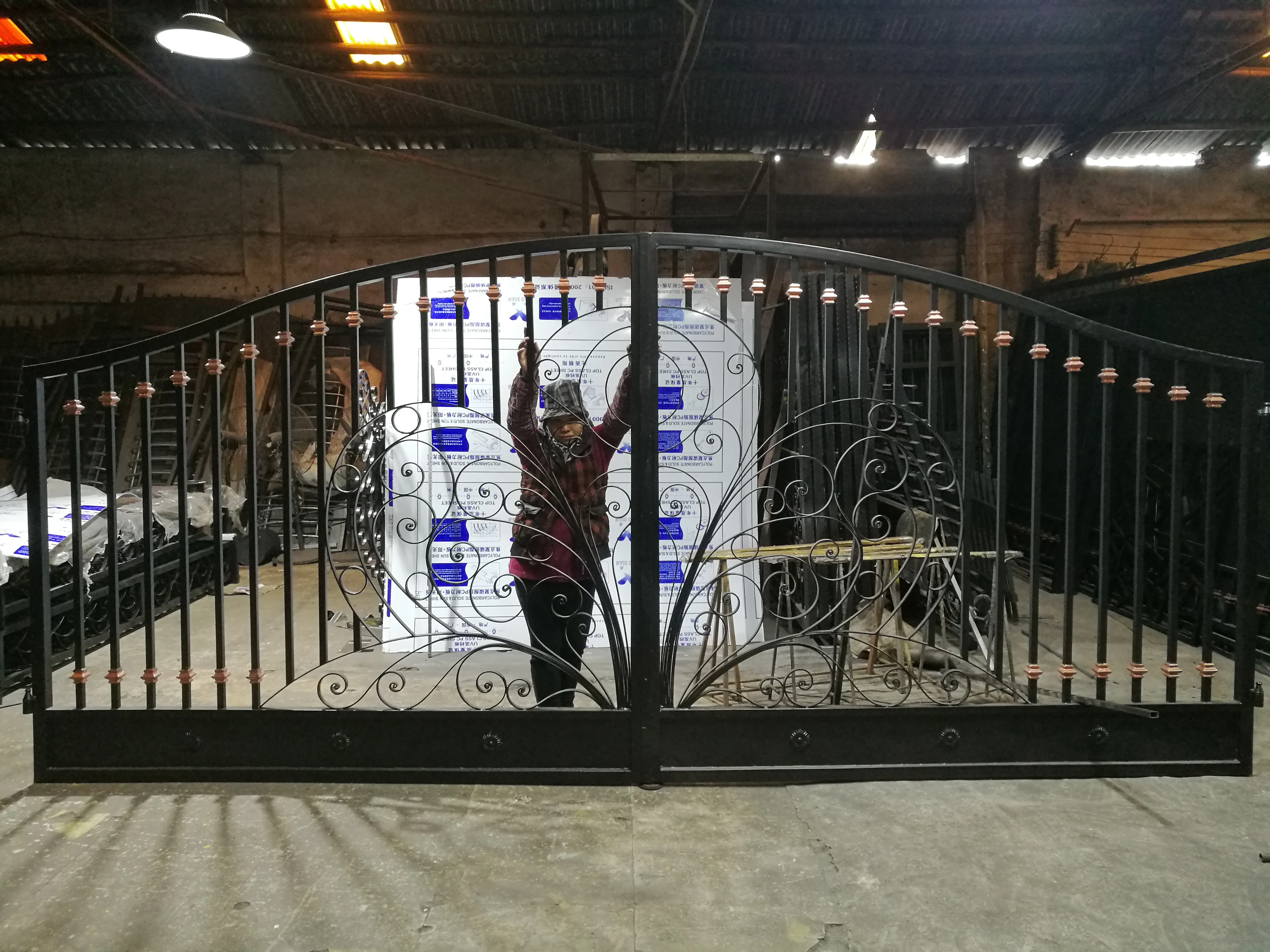 Stainless Steel Gate Designs With Wood