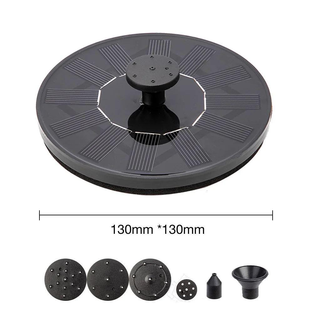 Other Home & Living - Decorative Solar Water Fountain Floating Solar ...