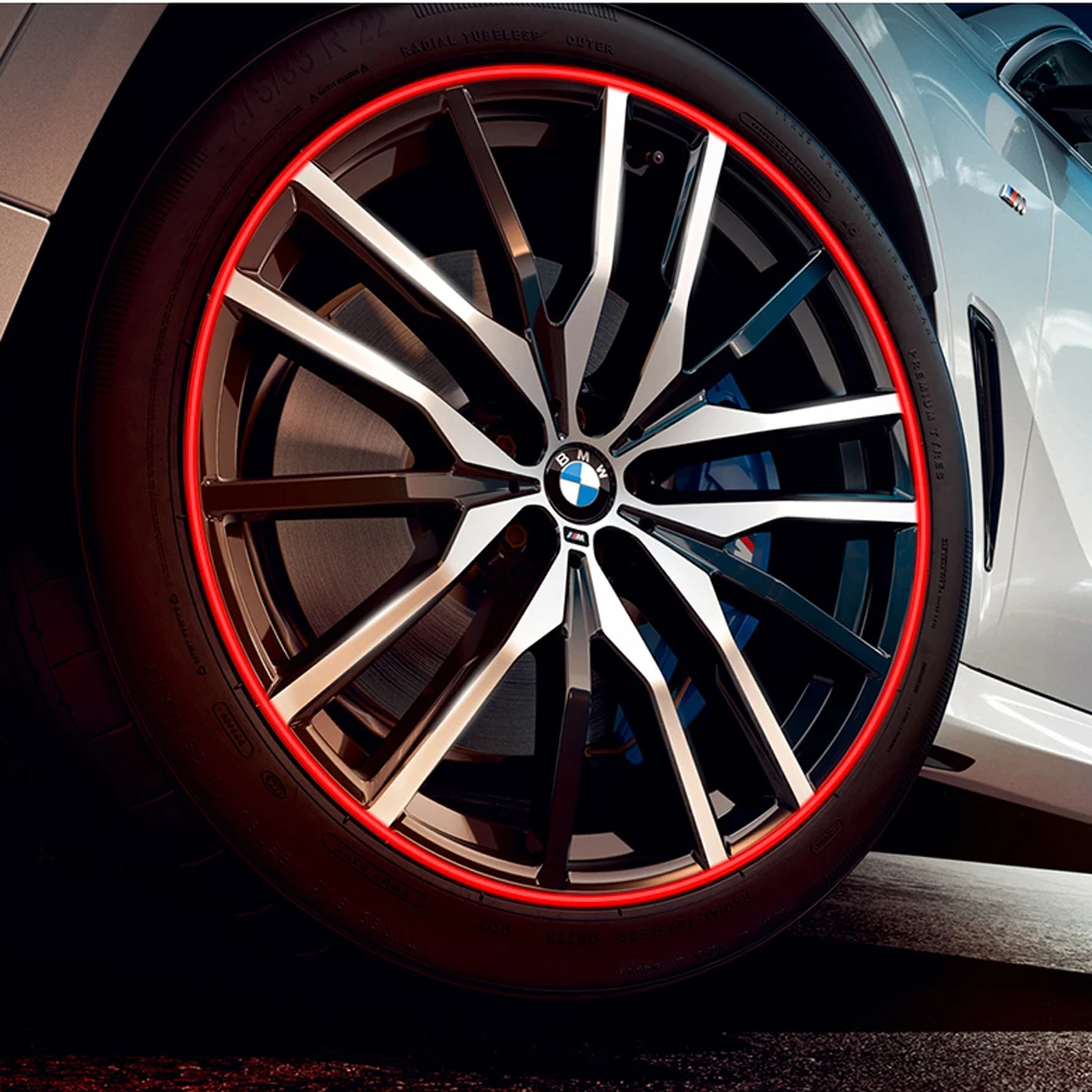 black Car Accessories Set R16″R17″R18″R19″R20″ Inch Hub Caps Skin Rim ...