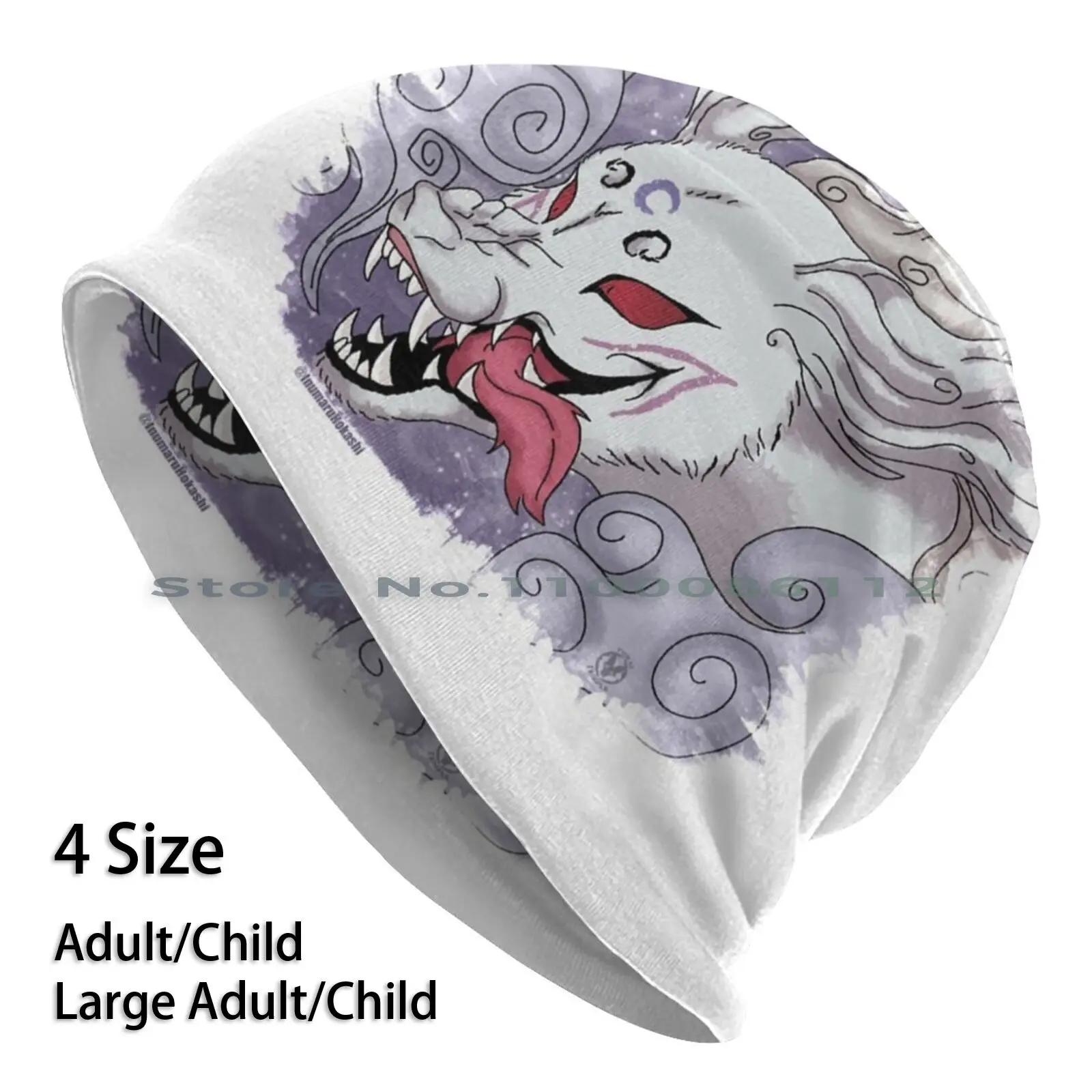 Lord-Sesshomaru-Beanies-Knit-Hat-Inuyasha-Sesshomaru-Koga-Anime-Cartoon ...