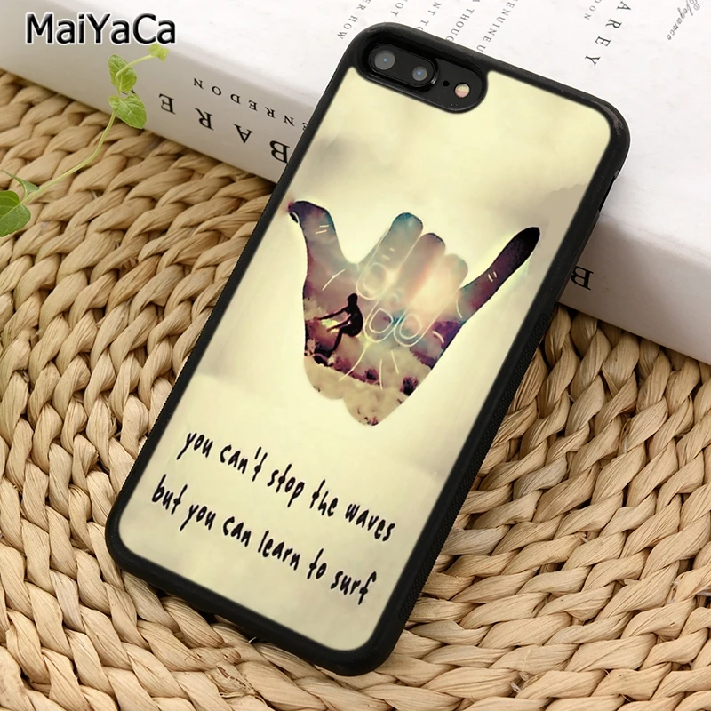 MaiYaCa funda de teléfono surf tumblr para iPhone 5, 6, 7, 8 plus, 11 ...