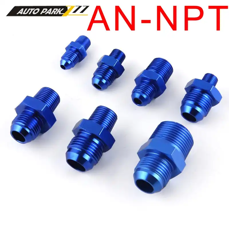 universal UNF JIC AN to NPT thread male fitting Hose Connector ...