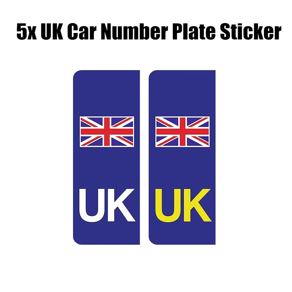 Accessories Caravan Lorry Truck UK Car Sticker Union Jack Car Number ...