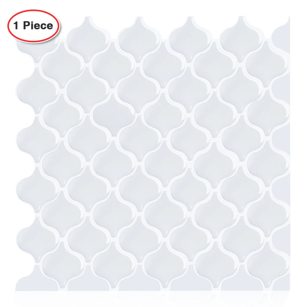 Home Decor 10x10 Inch Peel And Stick Backsplash, Self Adhesive Kitchen ...