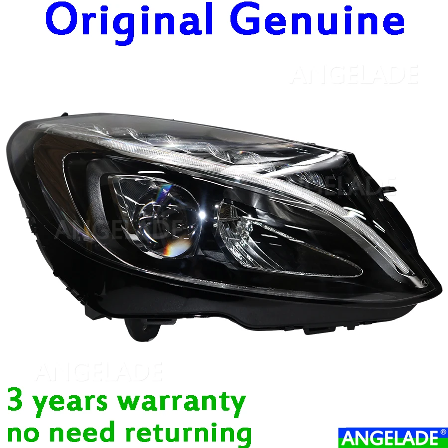 Mercedebzw205-LED-Original-faro-delantero-C200-2014-2016-A2059067303 ...