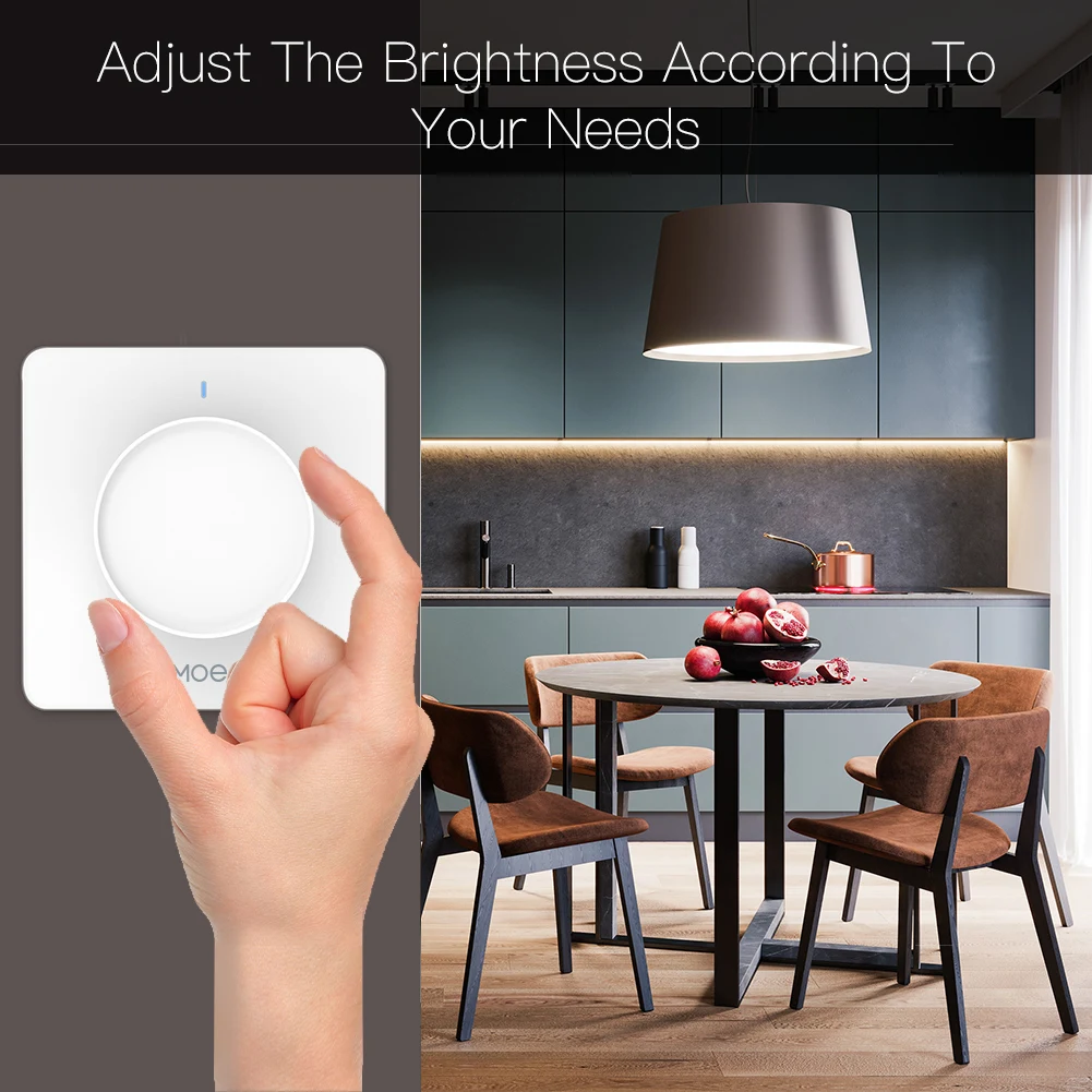 Generic WiFi Smart Rotary/Touch Light Dimmer Switch Smart Life/Tuya APP ...
