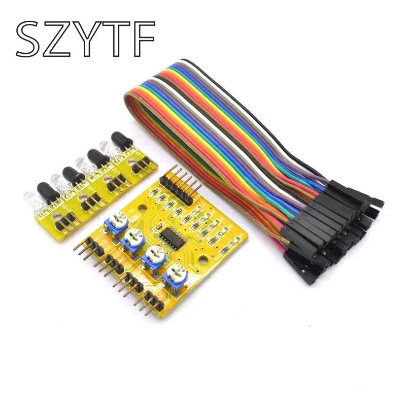 4-channel Infrared Tracing, Tracking Module, Line Patrol Module ...