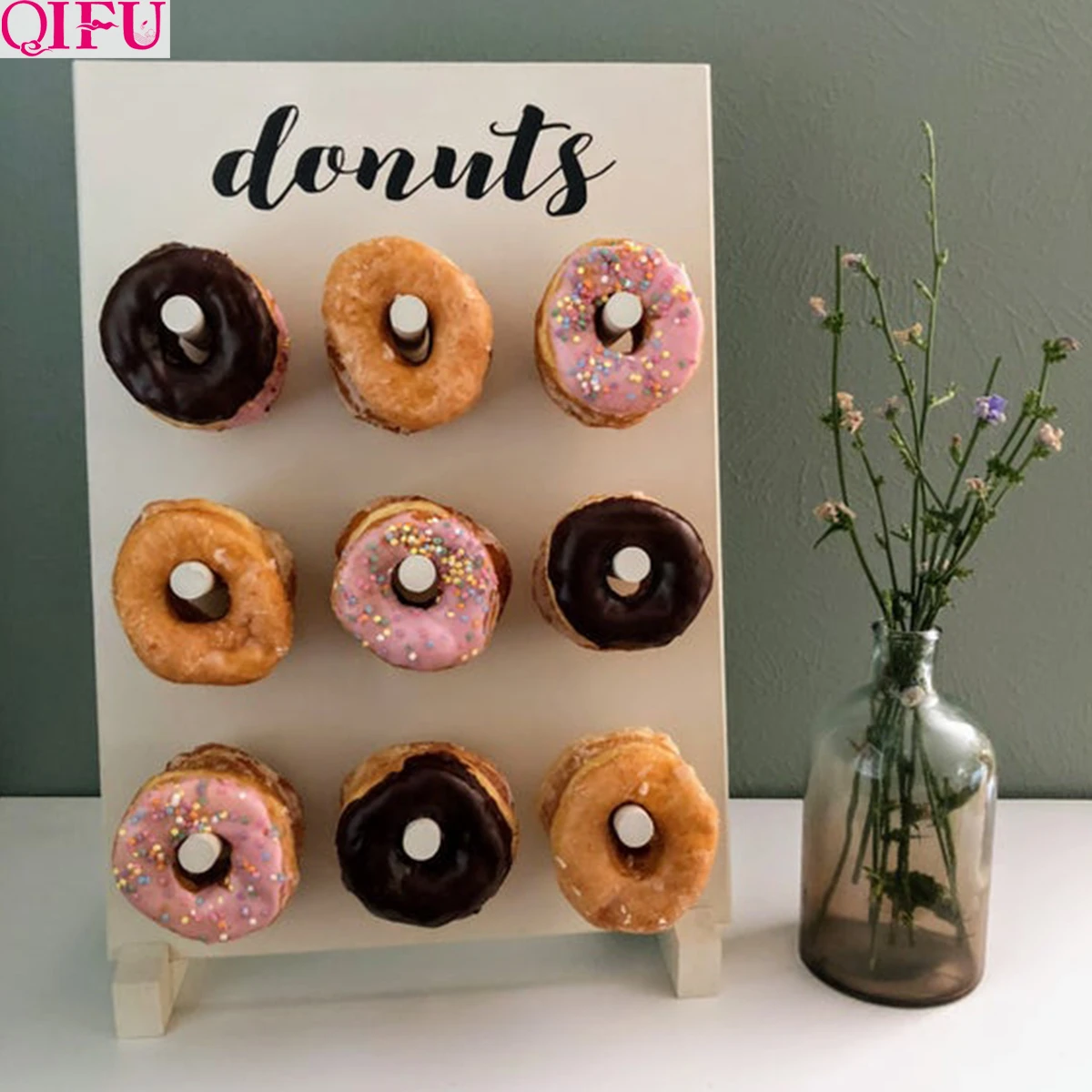 Donut Wall Stand Donut Birthday Decoration Dount Party Doughnut Party ...