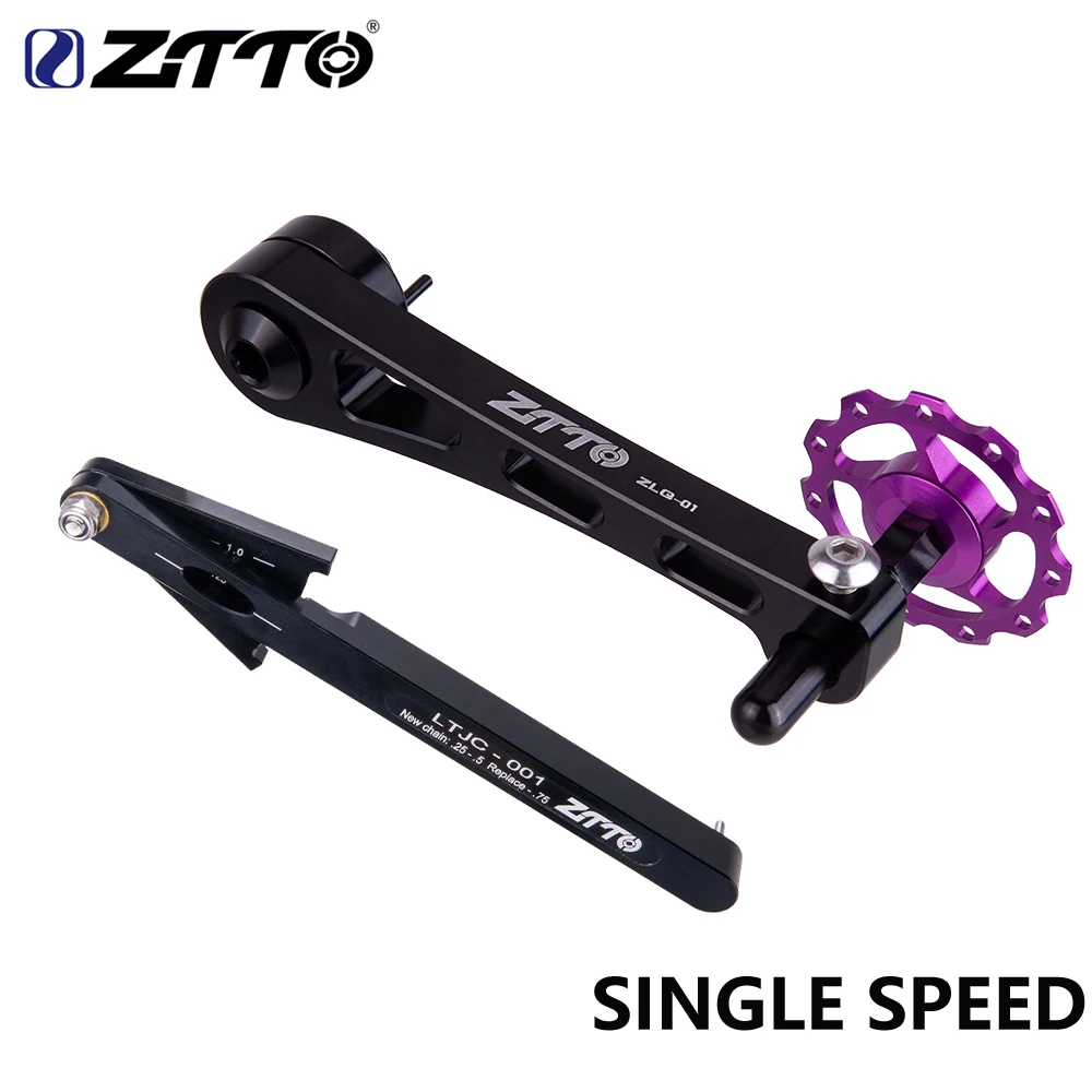 ZTTO tensor de cadena de bicicleta plegable, polea ovalada de 1 ...
