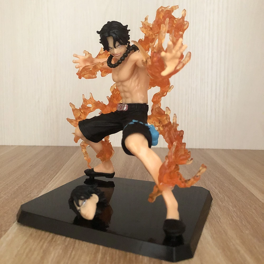 One Piece Fire Fist Portgas D Ace Action Figure Model 16cm PVC | One ...