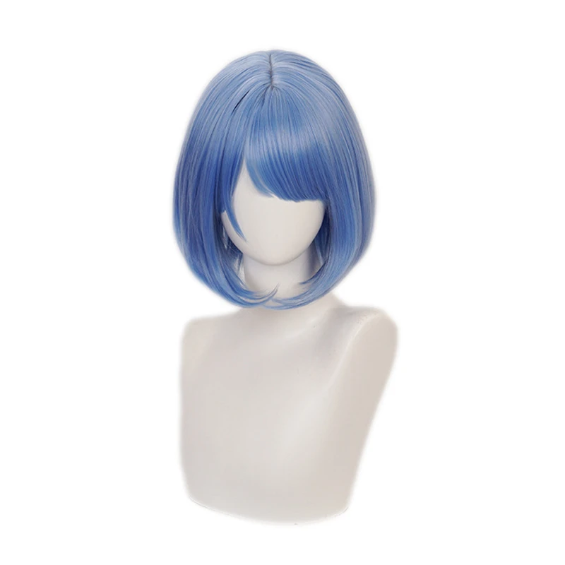 Game Azur Lane Chapayev Short Blue Cosplay Wig - AllCosplay.com