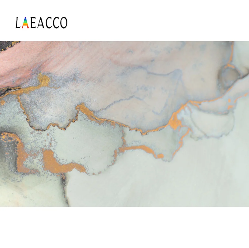 Laeacco Marble Backdrop Abstract Pattern Gradient Solid Color Baby ...