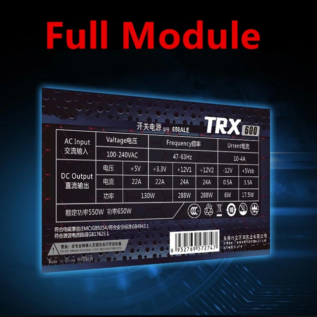 Original PC PSU For Golden Field Full Module Silent Power Supply for ...