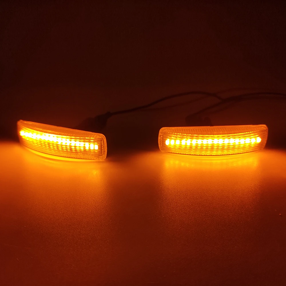 2Pcs-LED-Turn-Signal-Dynamic-Side-Marker-Lamp-Repeater-Indicator-Light ...