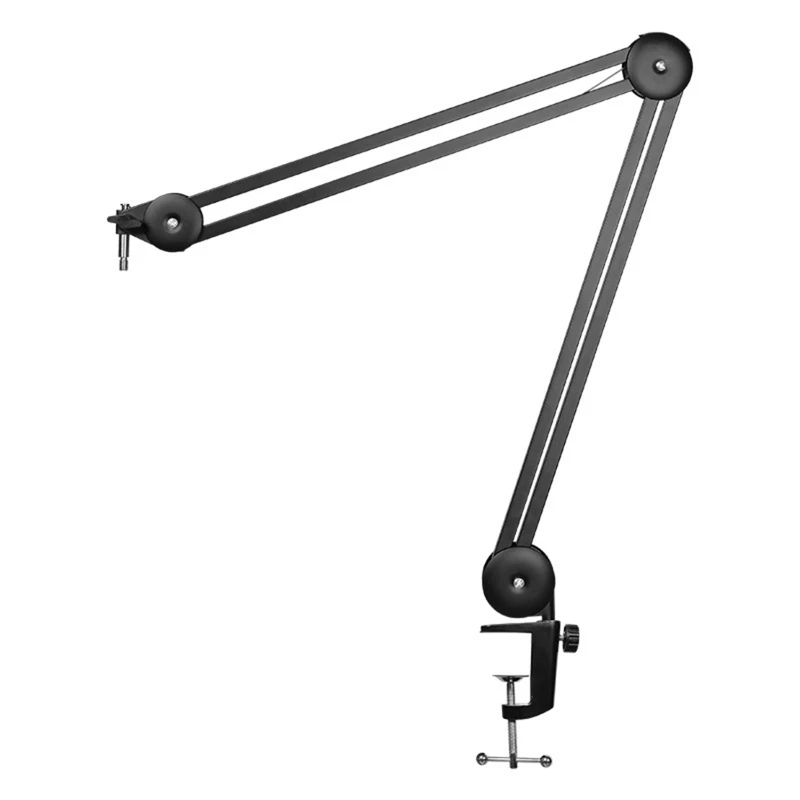 APEX Heavy Duty Mic Arm Microphone Stand Suspension Scissor Boom Stands ...