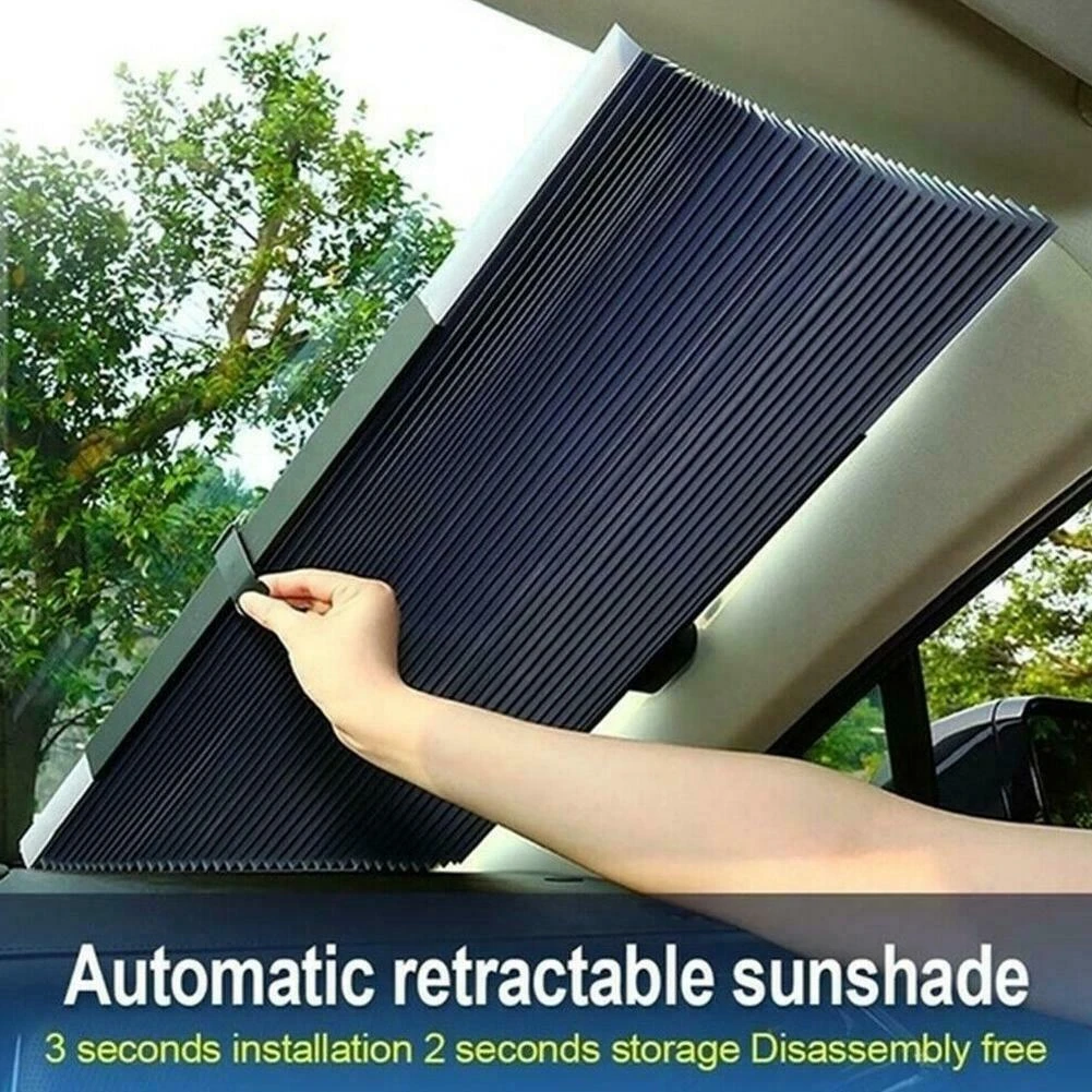 Car Windshield Sunshade Cover Windshield Waterproof Protector Automatic ...