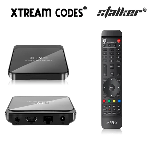Amlogic S905X3 TV 박스 스토커 Smartest MEELO PLUS XTV PRO DDR4 2GB XTREAM 코드 ...