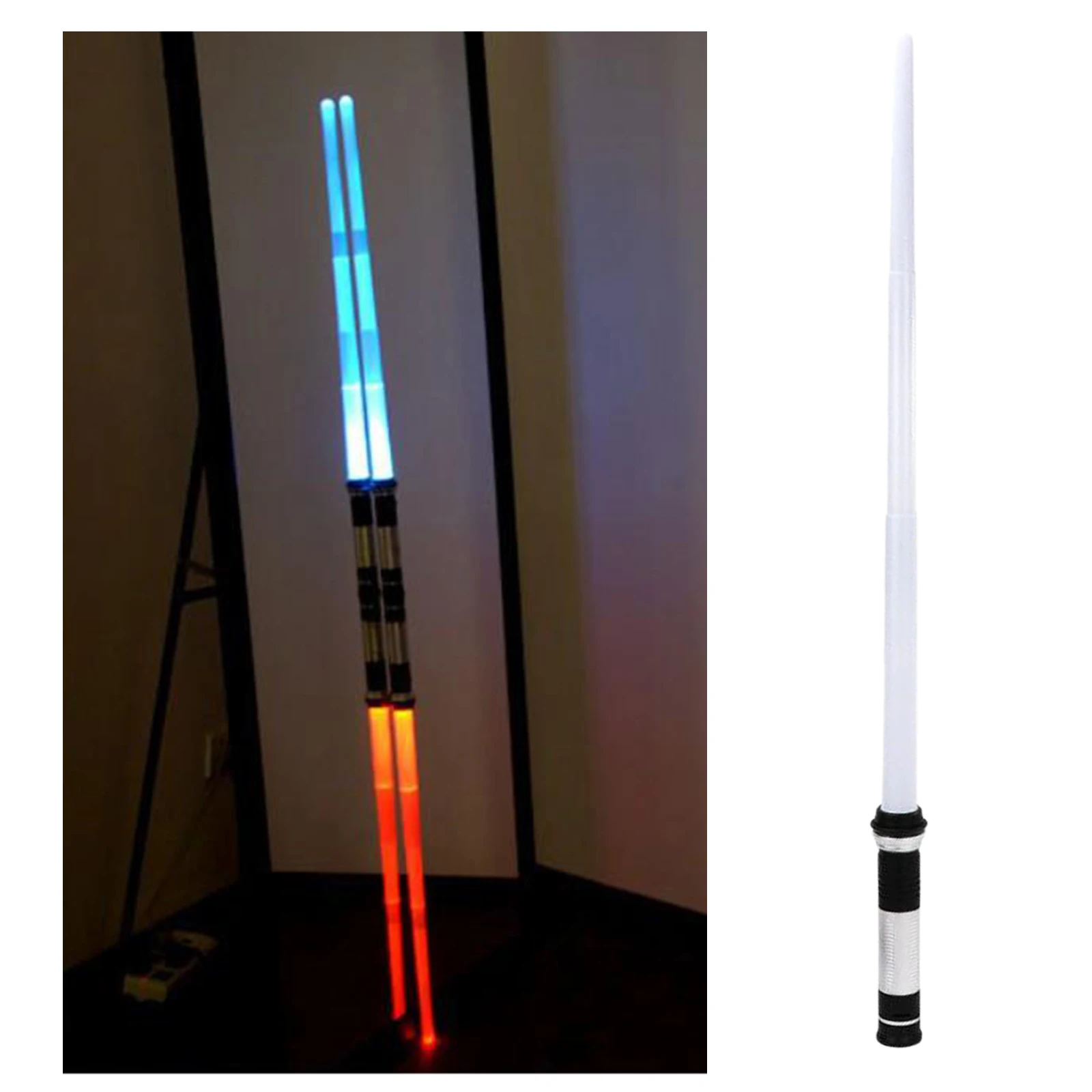 Flashing Lightsaber Light Up 7 Color Changing Led Light Up Sword Kids ...